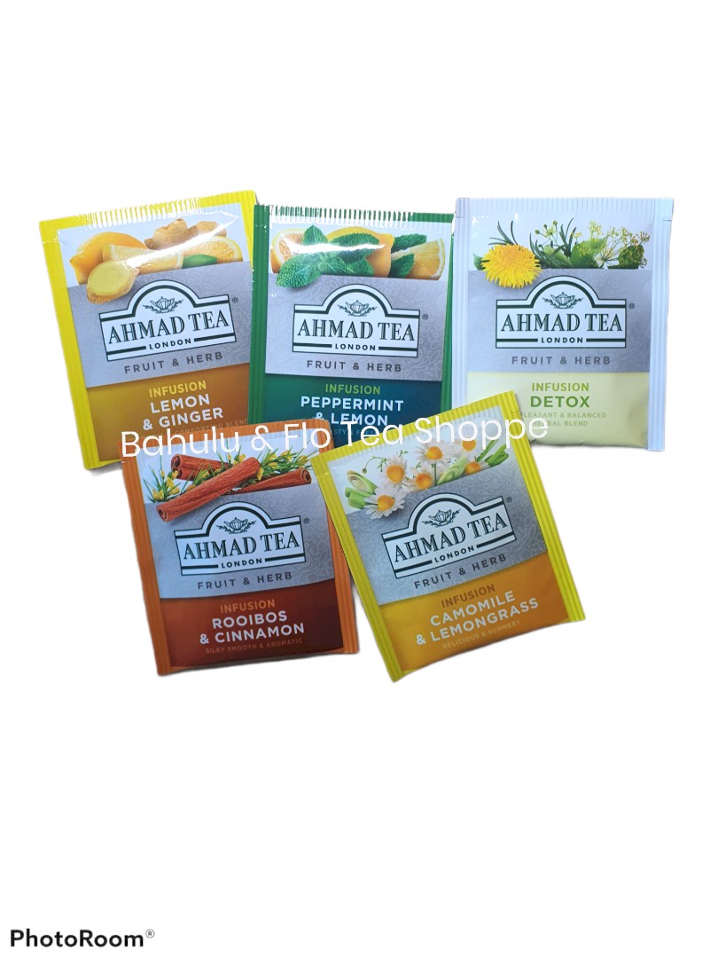 Ahmad Tea Fruit & Herb Infusion (Loose pack-1 tea bag sachet), Food ...