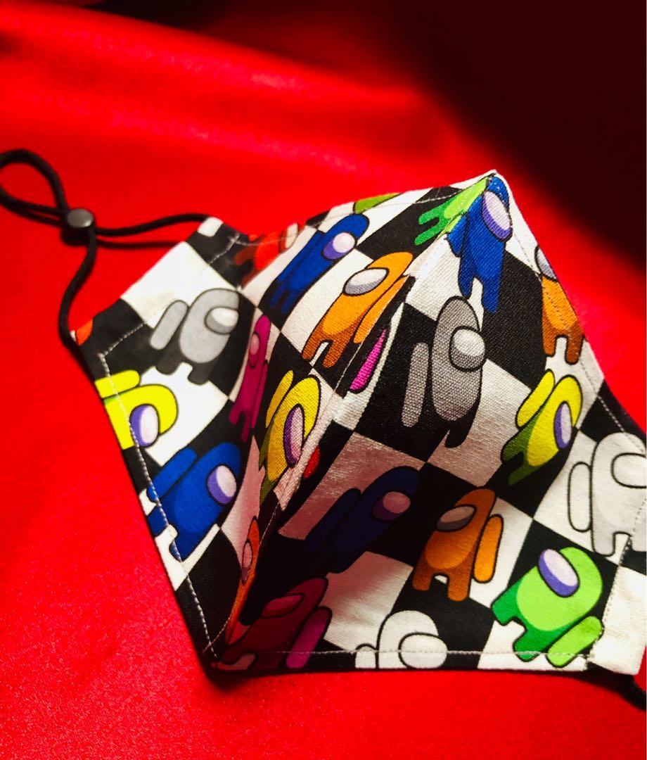 Among Us Mask, Health & Nutrition, Face Masks & Face Shields on Carousell