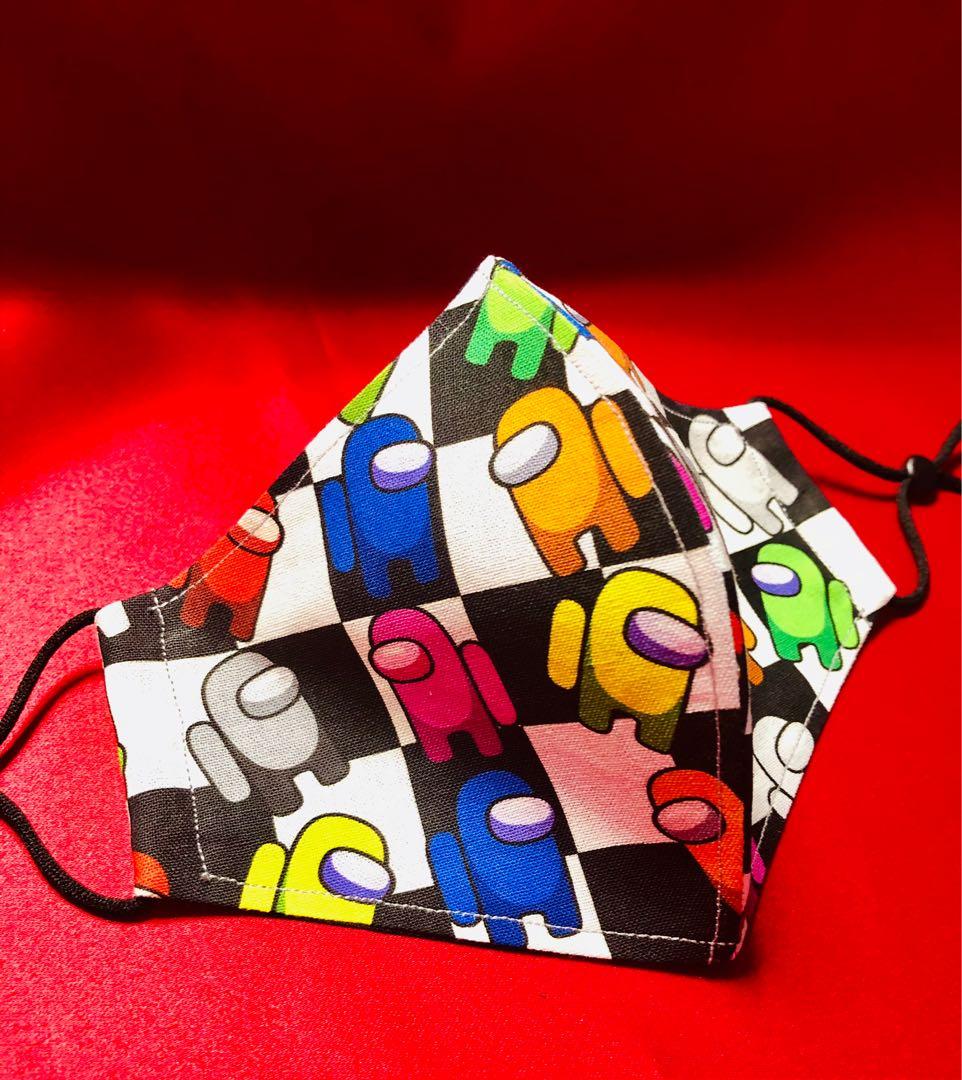 Among Us Mask, Health & Nutrition, Face Masks & Face Shields on Carousell