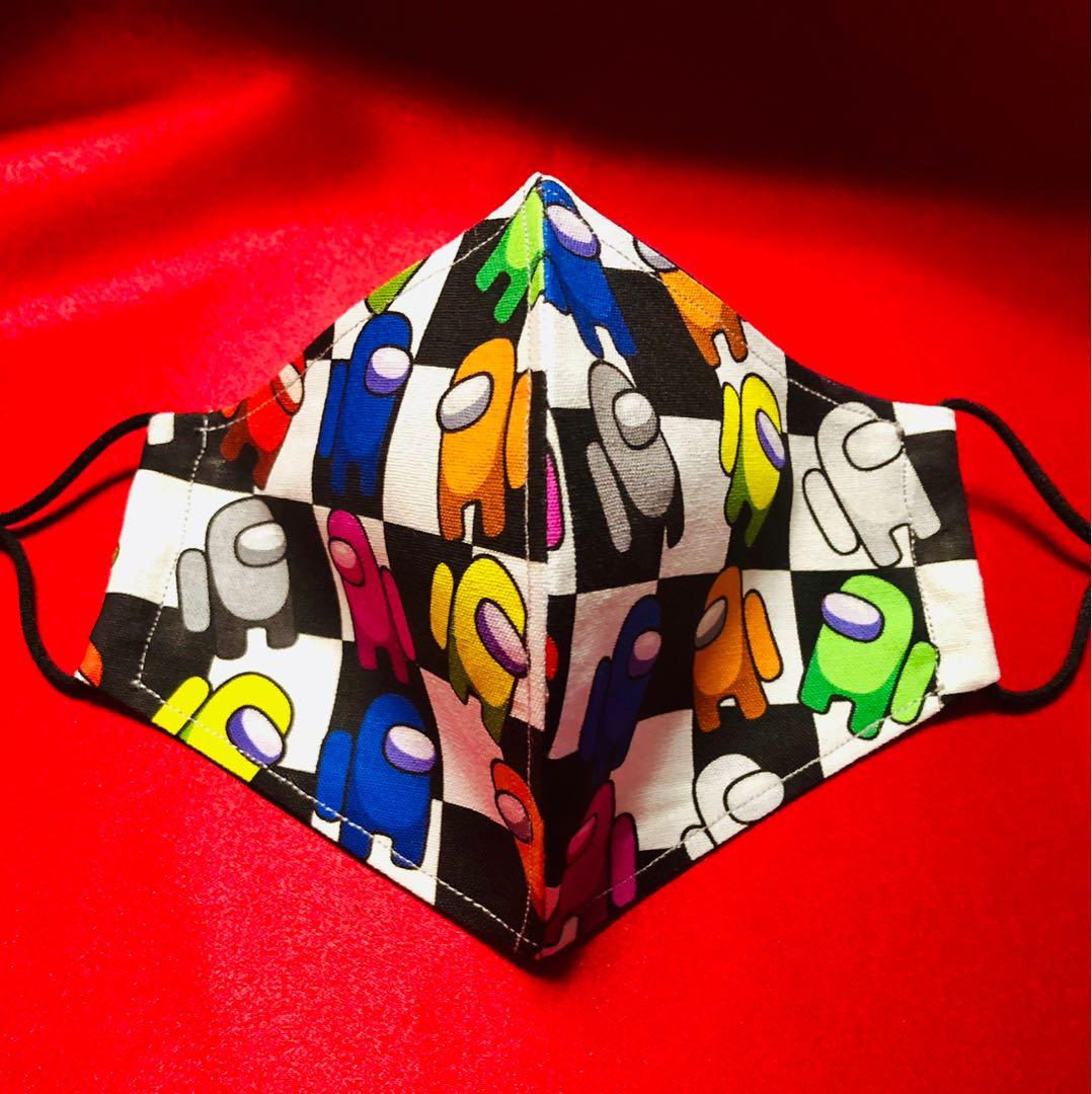 Among Us Mask, Health & Nutrition, Face Masks & Face Shields on Carousell