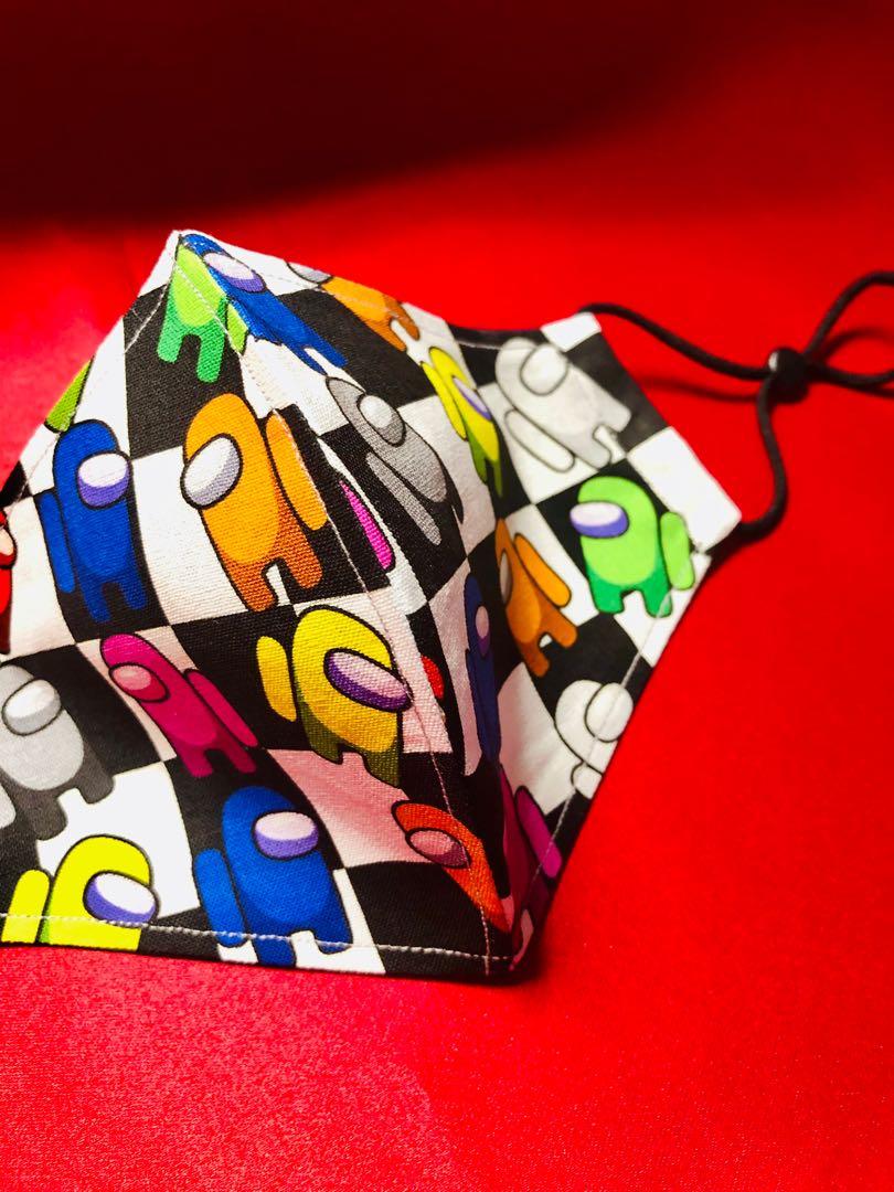 Among Us Mask, Health & Nutrition, Face Masks & Face Shields on Carousell