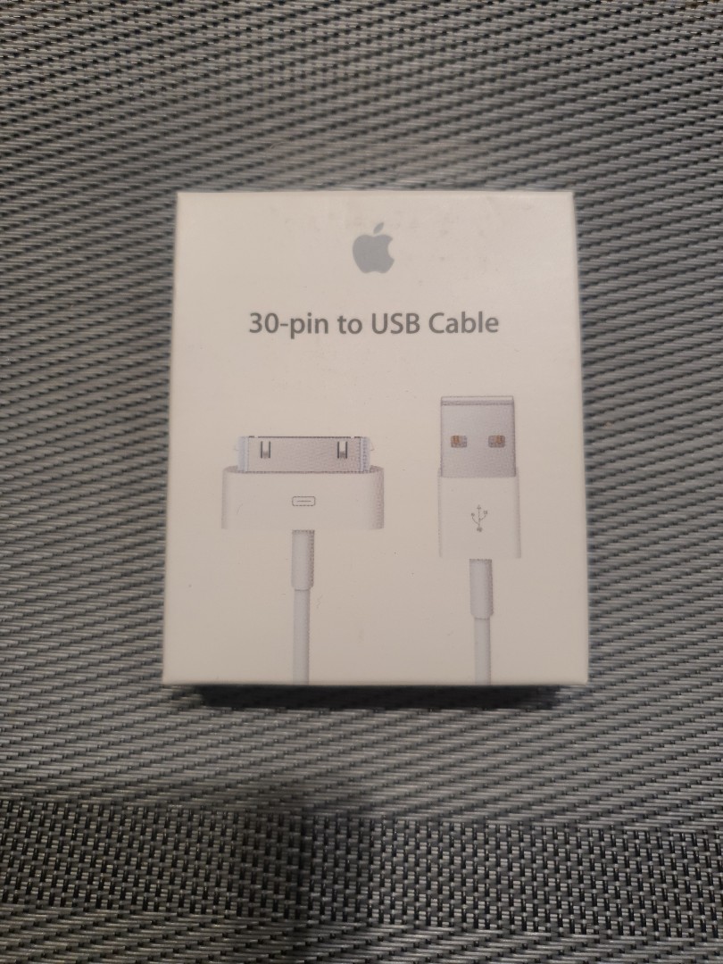 Apple 30-pin to USB Cable, Computers & Tech, Parts & Accessories ...
