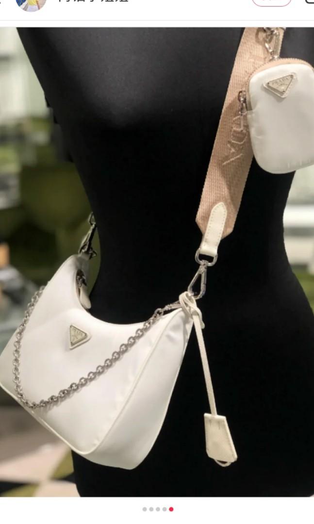 AUTHENTIC + RECEIPT PRADA HOBO RE EDITION 2005, Luxury, Bags & Wallets ...