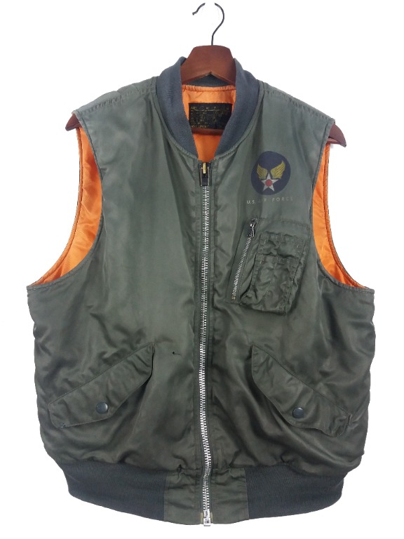 Avirex Military Vest : u.s Air Force, Men's Fashion, Tops & Sets, Vests ...
