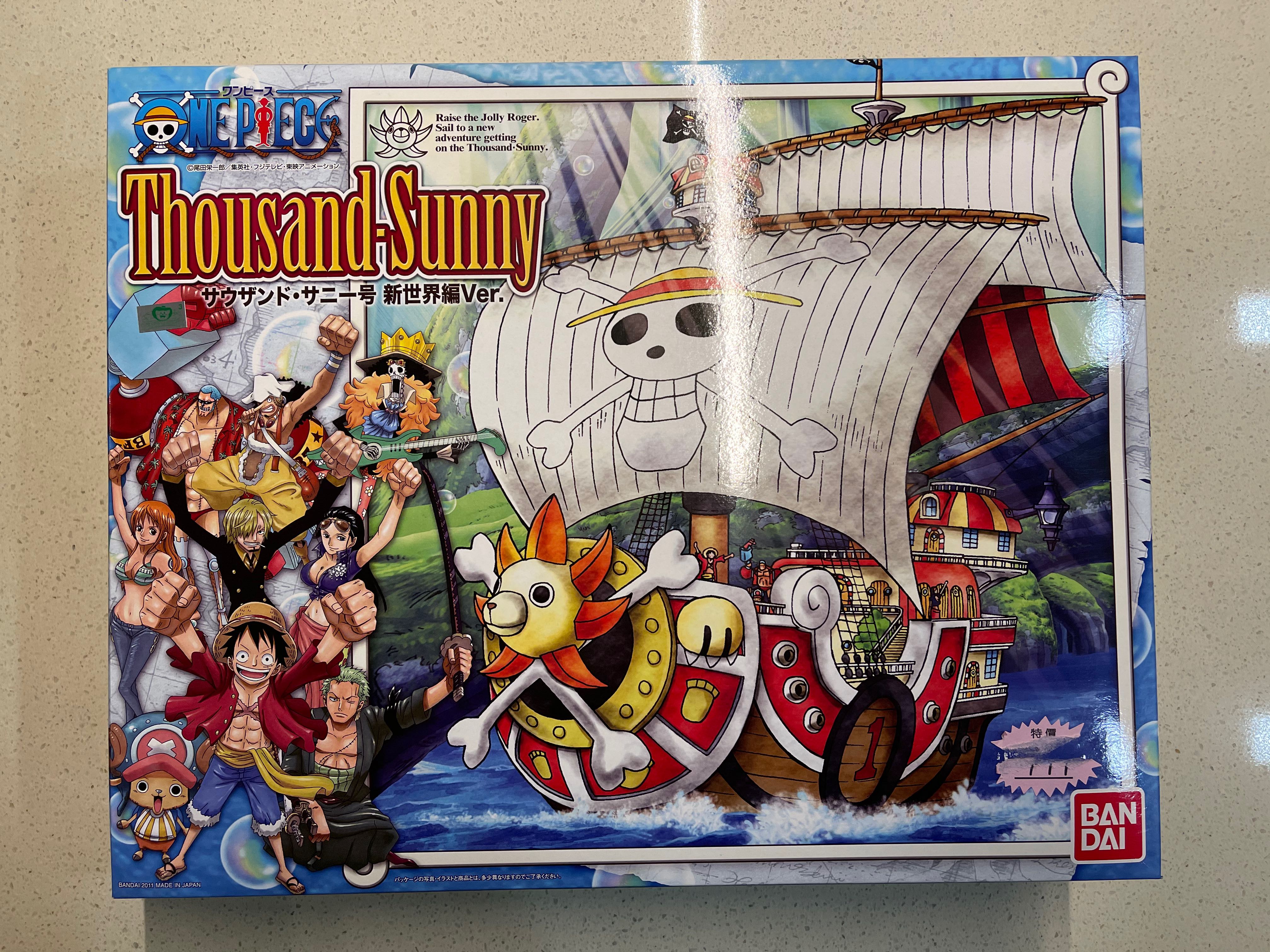 Bandai one Piece Thousand Sunny Model Kit, Hobbies & Toys, Toys & Games ...