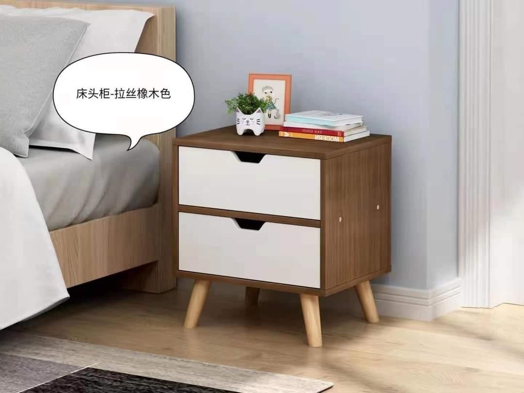 Bedside table drawer mandaue style, Furniture & Home Living, Furniture ...
