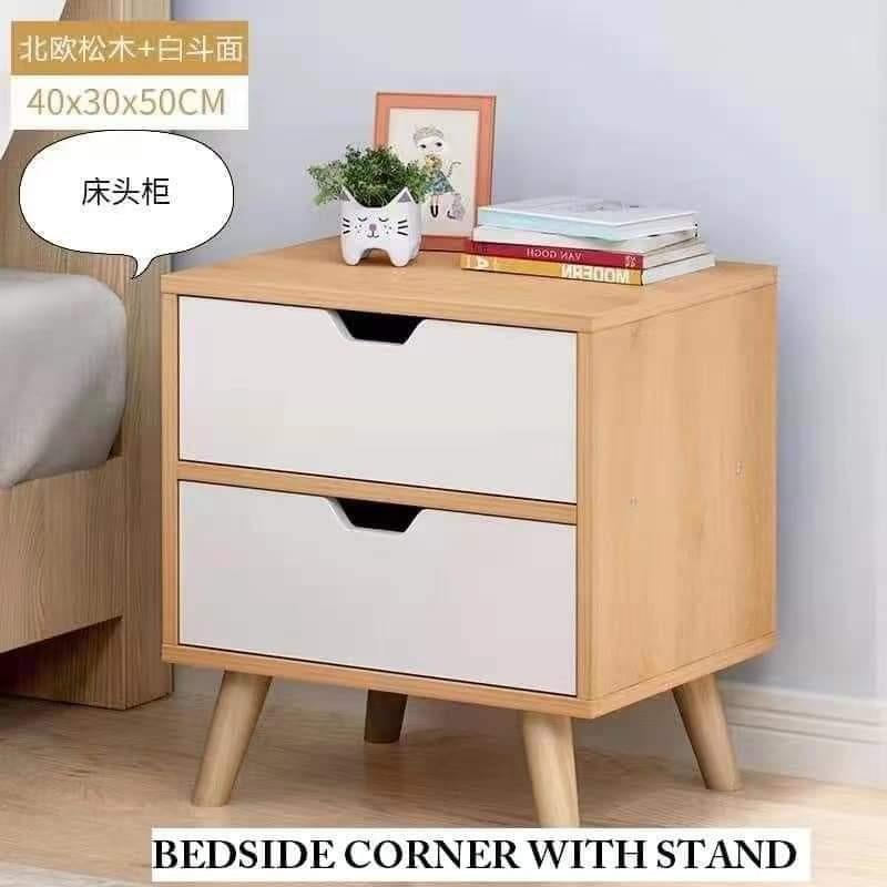 Bedside table drawer mandaue style, Furniture & Home Living, Furniture ...