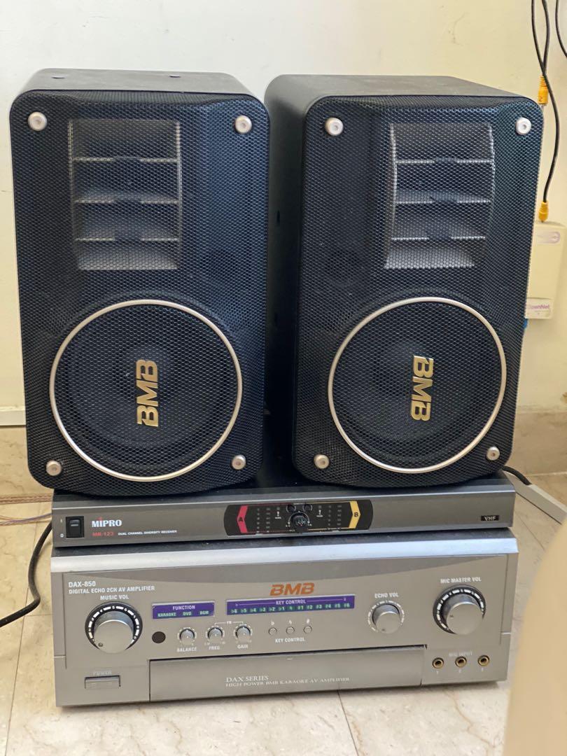BMB Karaoke System Set, TV & Home Appliances, TV & Entertainment ...