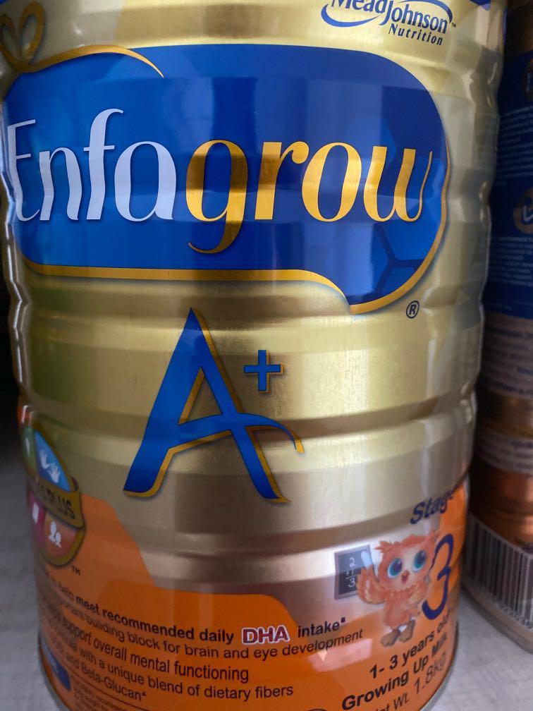 Brand New Enfagrow Stage 3, 1.8kg, Babies & Kids, Nursing & Feeding ...