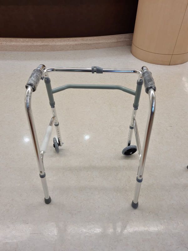 Brand new Frame walker with wheels, Health & Nutrition, Assistive ...