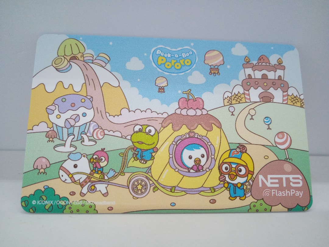 Brand new Limited Edition 2021 Pororo Nets Flashpay card, Everything ...