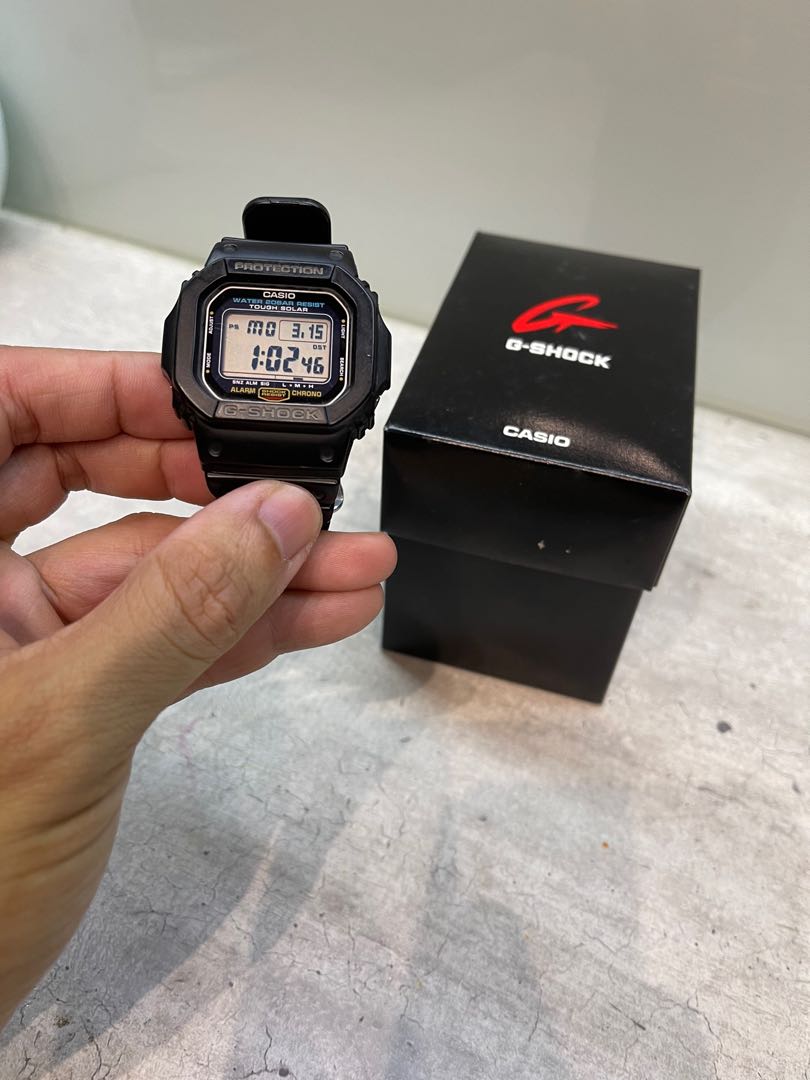 Casio G-Shock G-5600E-1DR, Men's Fashion, Watches & Accessories, Watches on Carousell