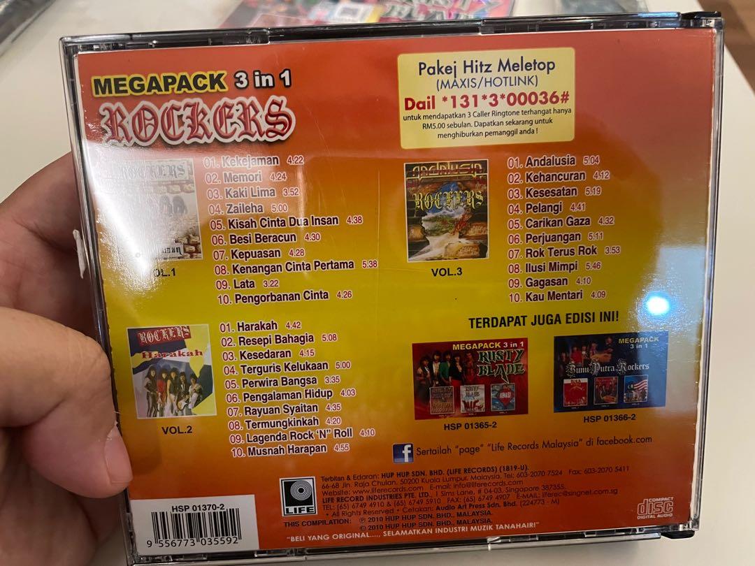 CD megapack 3 in 1 - Rockers, Hobbies & Toys, Music & Media, CDs & DVDs ...