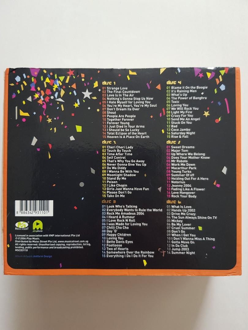 CD Retro Countdown (6cd set), Hobbies & Toys, Music & Media, CDs & DVDs ...