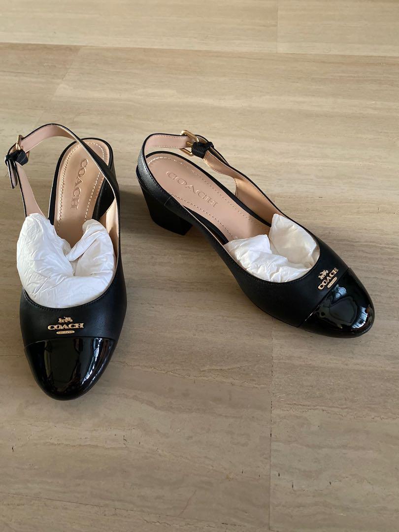 Coach Erica Slingback, Luxury, Sneakers & Footwear on Carousell