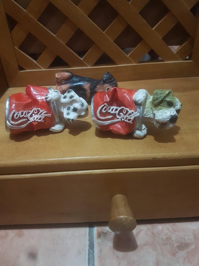 COCA COLA DOGS FIGURINES OR DISPLAY, Hobbies & Toys, Stationary & Craft ...
