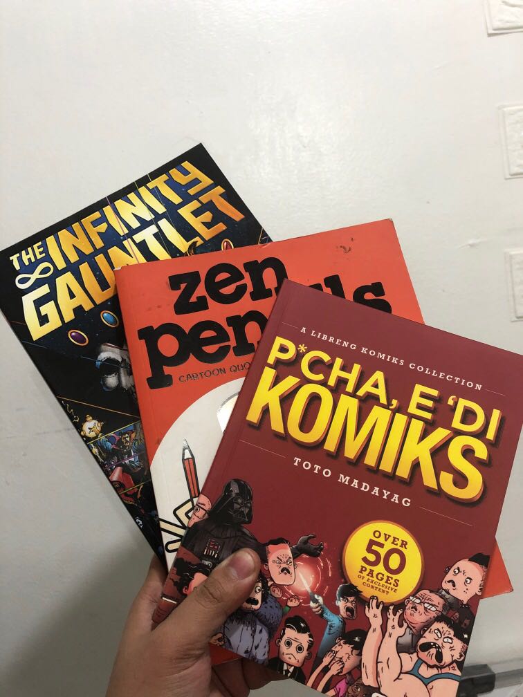 Comic book/Graphic Novel Bundle- The Infinity Gauntlet, Zen Pencils by ...