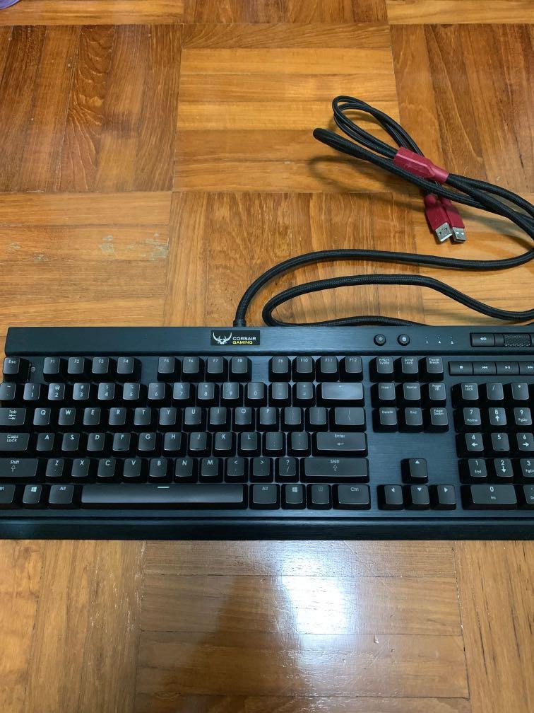 Corsair K70 Mk2 mechanical keyboard Cherry MX brown, Computers & Tech ...