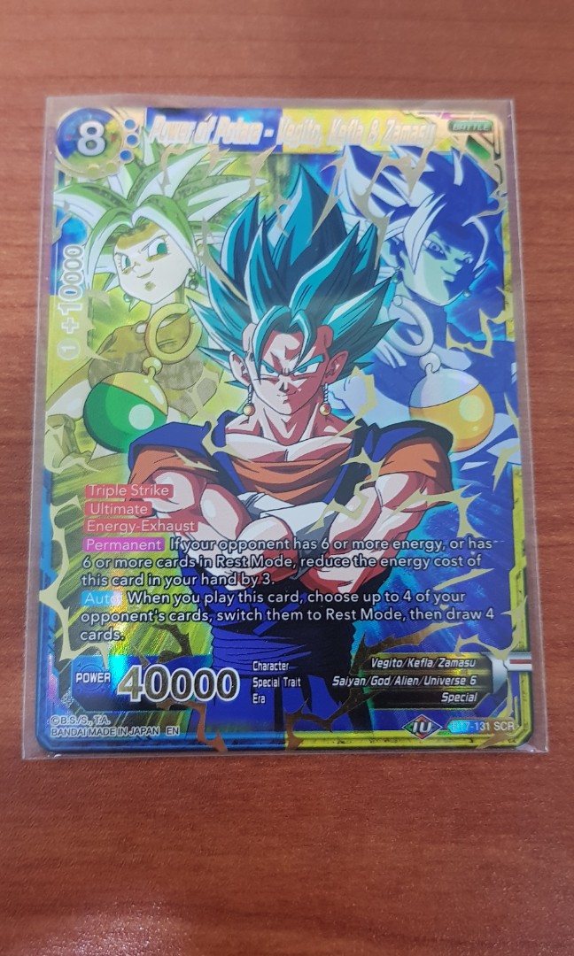 DBSTCG Power of Potara, Hobbies & Toys, Toys & Games on Carousell