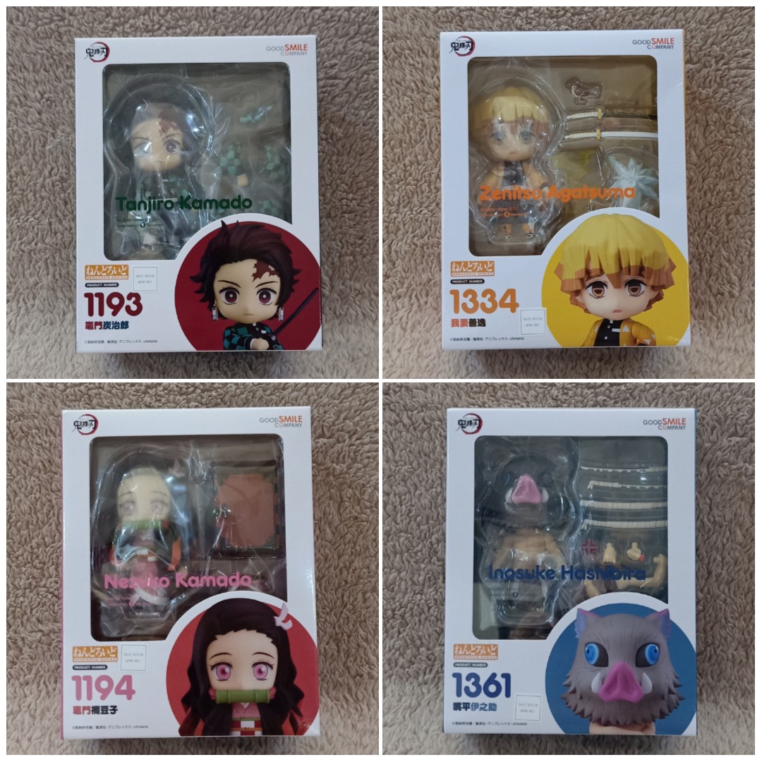 Demon Slayer Nendoroid Set, Hobbies & Toys, Toys & Games on Carousell