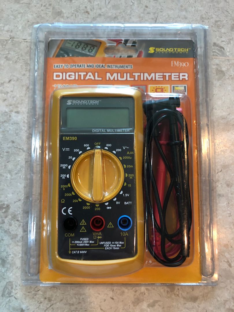 Digital Multimeter, Health & Nutrition, Health Monitors & Weighing ...