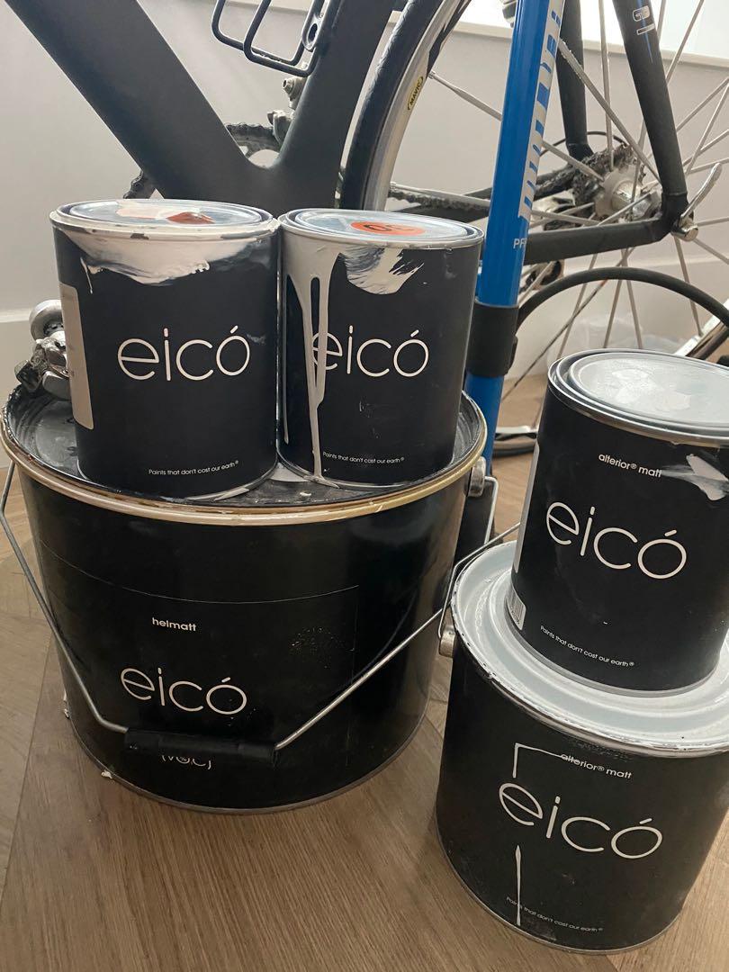 Eico paint (from Iceland) 零甲醛健康底油油漆, 傢俬＆家居, 廚具和餐具, 餐桌布和紡織布品 - Carousell