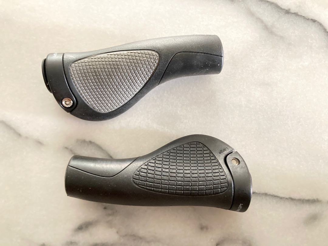 Ergon GP-1 GP1 Large handlebar grip for brompton hybrid mountain bikes ...