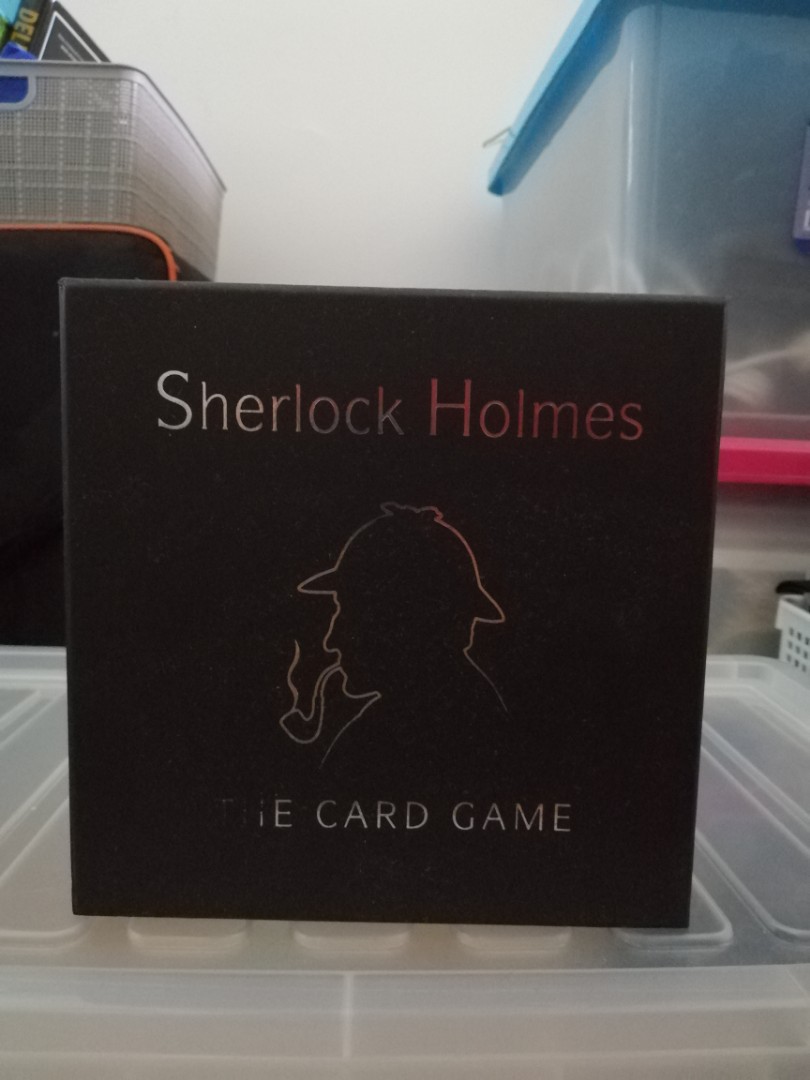 EXCLUSIVE SHERLOCK HOLMES - THE CARD GAME (ORIGINAL FROM 221 BAKER ...