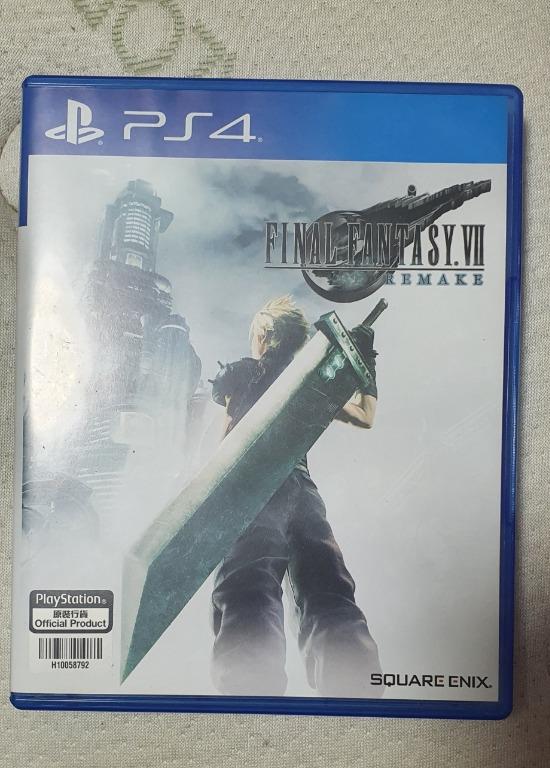 Final Fantasy 7 Remake [R3][Code Redeemed], Video Gaming, Video Games ...