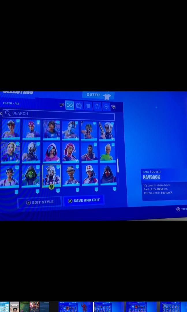 fortnite stack account, Video Gaming, Gaming Accessories, Game Gift ...