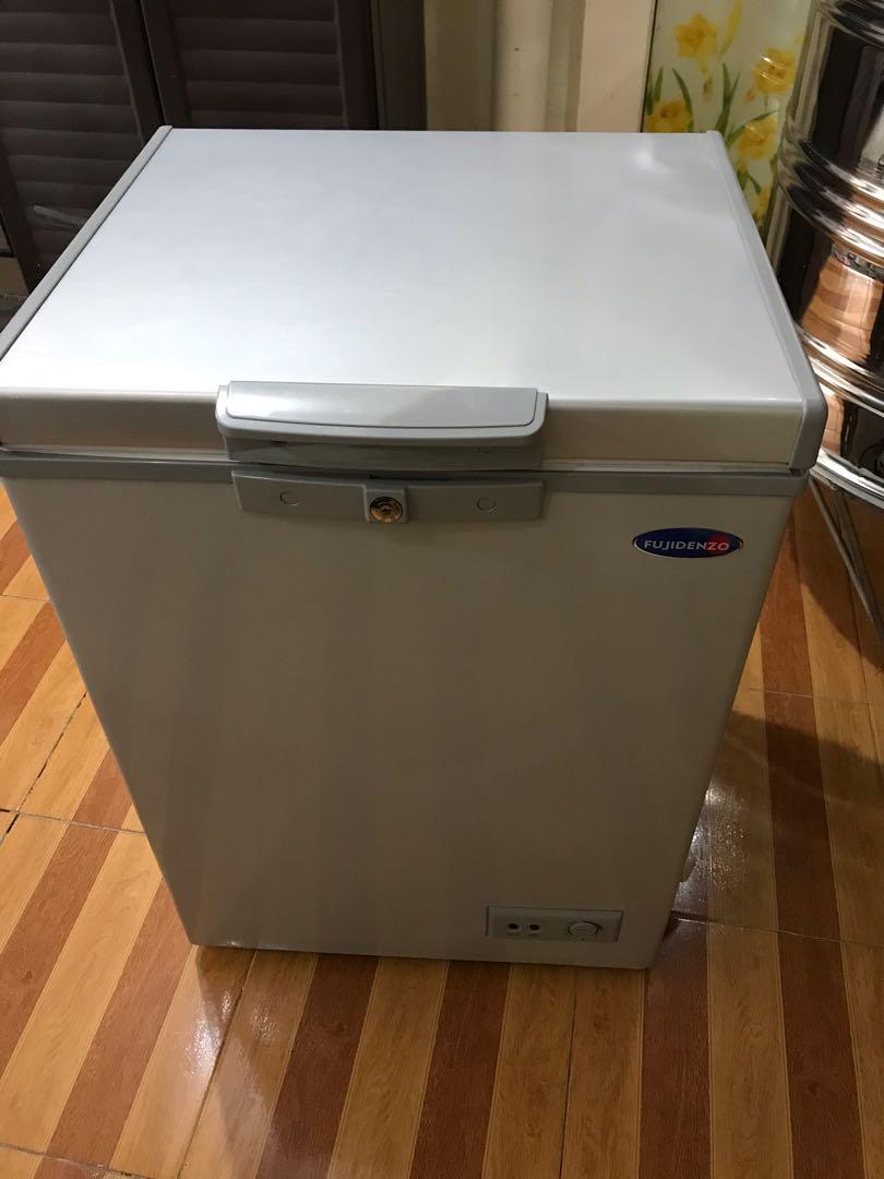 Fujidenzo Chest Freezer, TV & Home Appliances, Kitchen Appliances ...