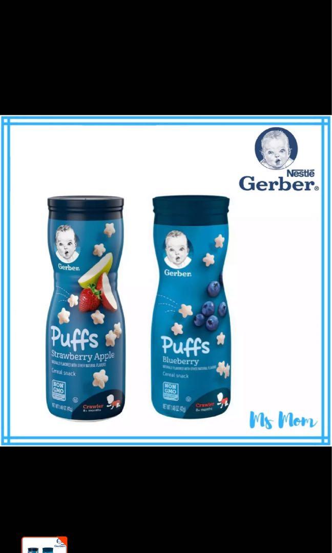 Gerber puffs 3 bottles, Babies & Kids, Nursing & Feeding, Weaning ...