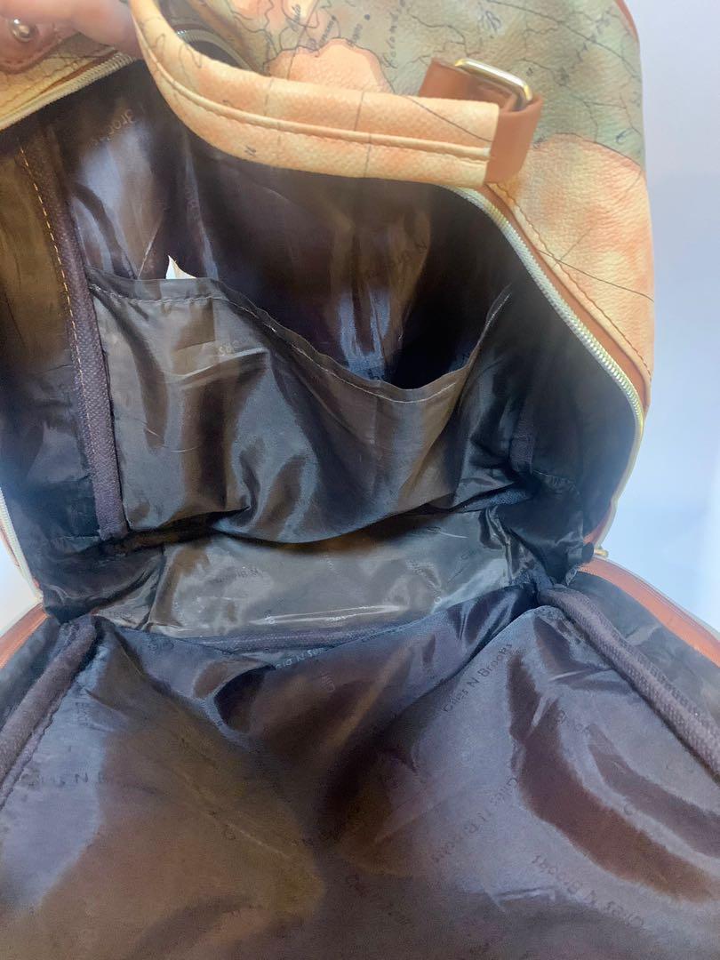 Giles N Brooks Map Backpack, Women's Fashion, Bags & Wallets, Backpacks ...