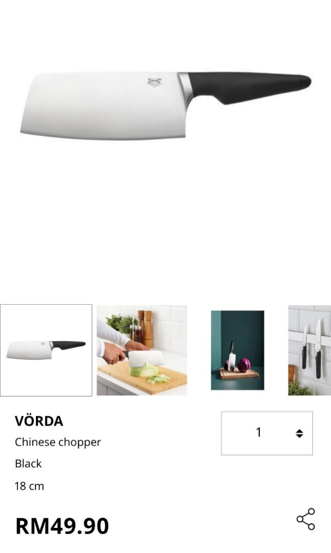 IKEA Vorda chinese chopper, Furniture & Home Living, Kitchenware ...