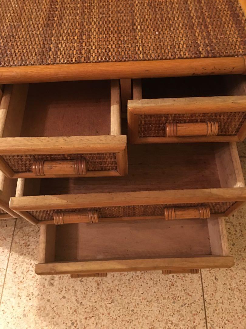 Japanese rattan drawer, Furniture & Home Living, Furniture, Shelves ...