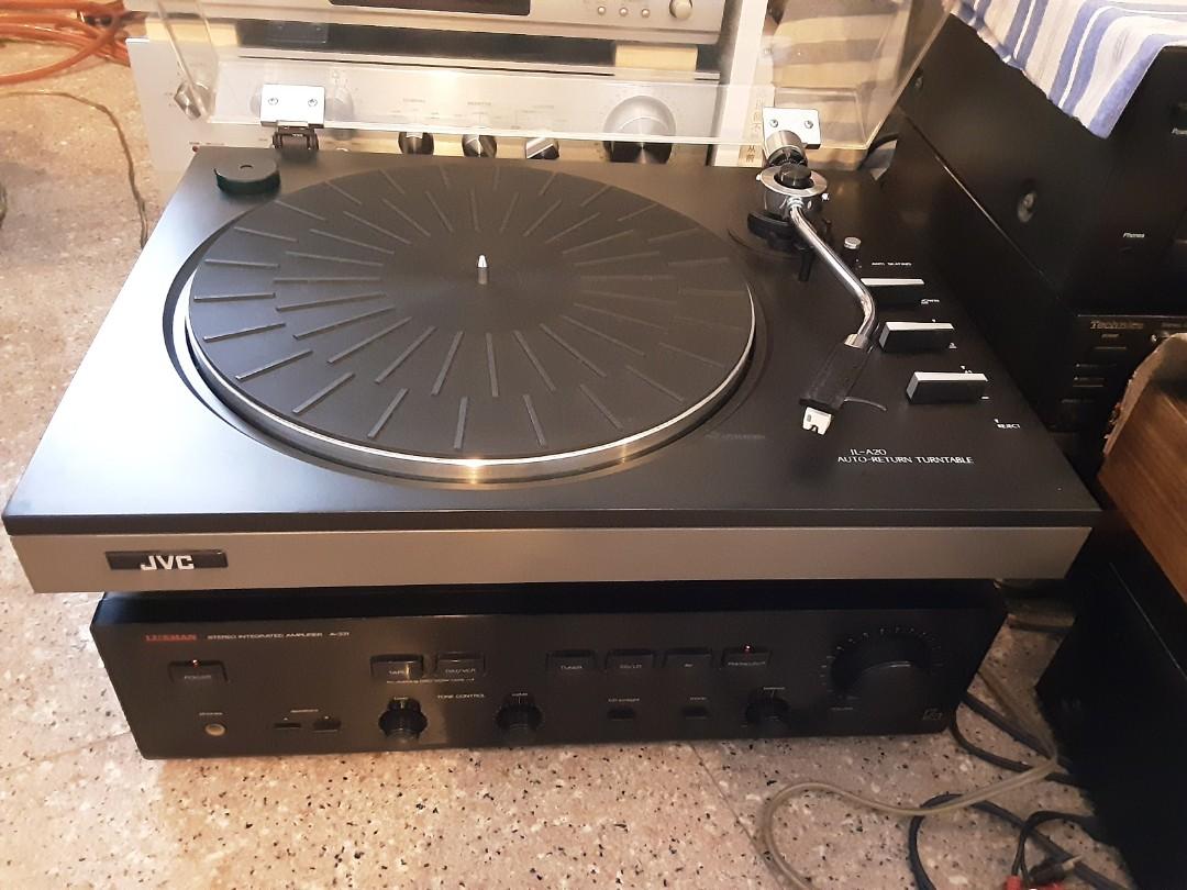 JVC Belt Drive Turntable JL-A20, Audio, Other Audio Equipment on Carousell