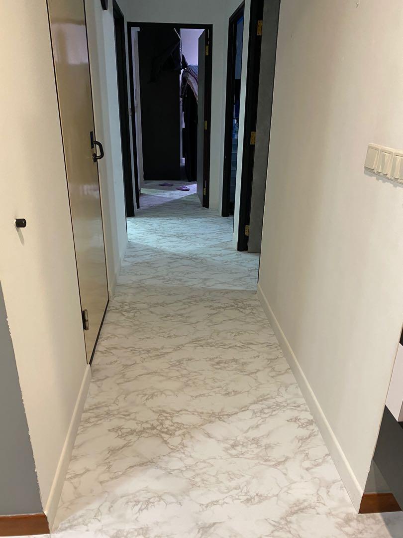 Korean Marble Floor sheet, Furniture & Home Living, Kitchenware ...