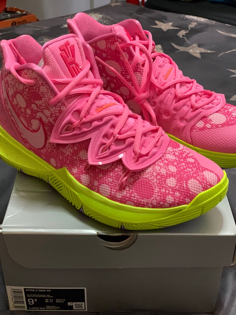 Kyrie 5 “ Patrick Star “, Men's Fashion, Footwear, Sneakers on Carousell