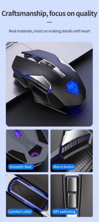 Langtu G509 Mouse 3200 DPI, Computers & Tech, Parts & Accessories ...