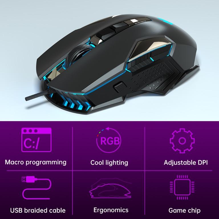 Langtu G509 Mouse 3200 DPI, Computers & Tech, Parts & Accessories ...