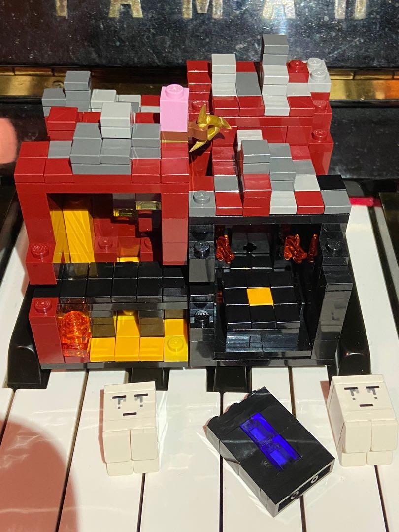 Lego 樂高 minecraft 21106 micromindo el infietno ghast zombie pigman ...