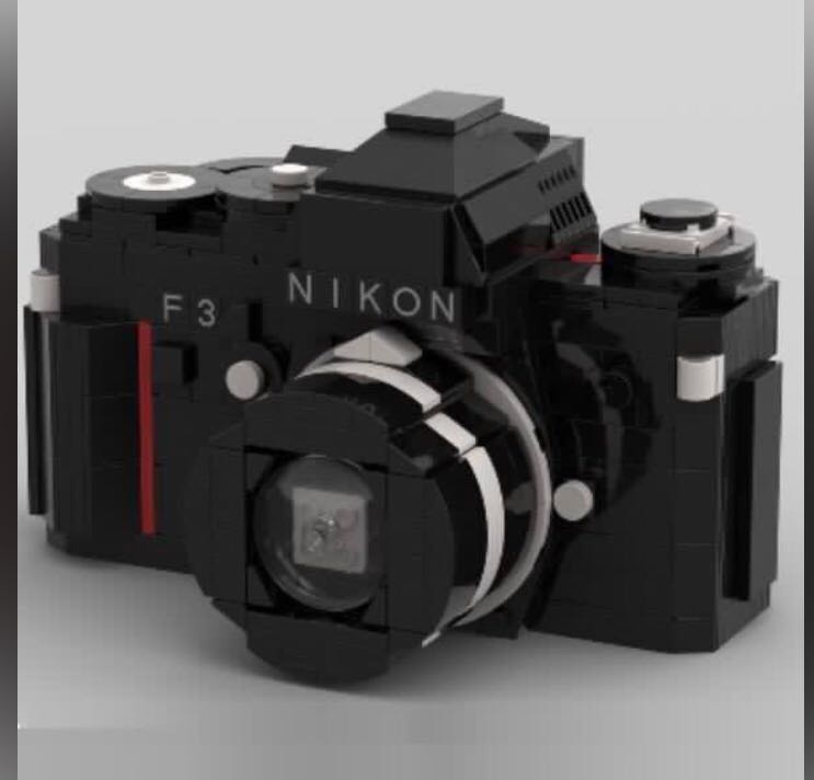零件包Lego MOC NIKON F3 PDF INSTRUCTIONS part list 相機 包電子說明書 圖紙 Diy 貼紙, 興趣 ...