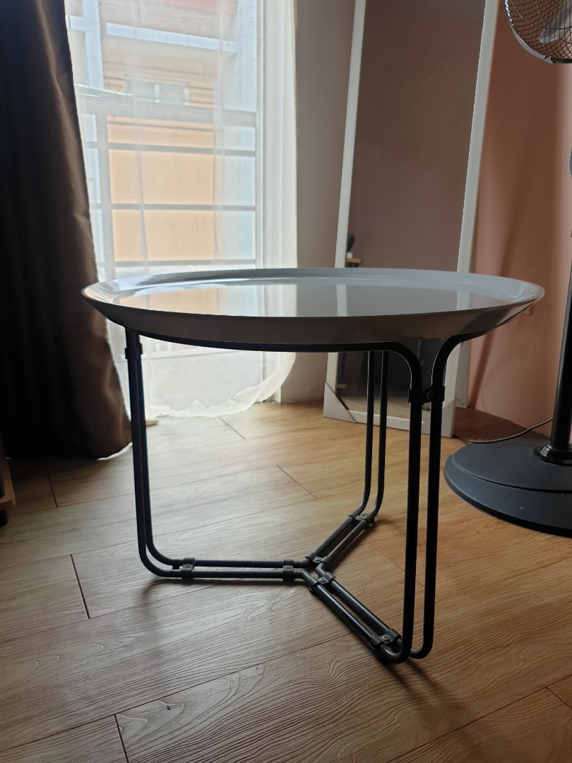 MANDAUE Round Center Table, Furniture & Home Living, Furniture, Tables ...