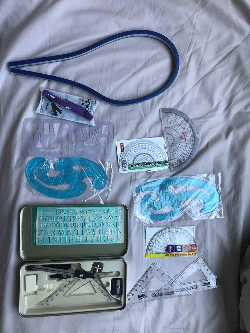 Mathematical Instruments secondary school flexible curve ruler ...