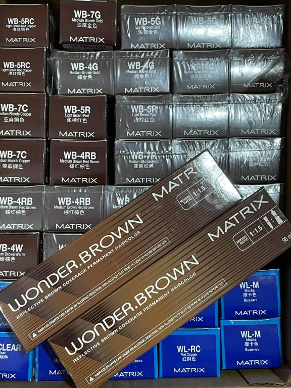 Matrix Wonder Brown Hair Color 90ml, Beauty & Personal Care, Bath ...