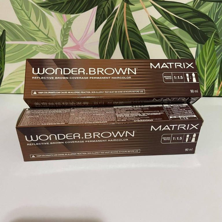 Matrix Wonder Brown Hair Color 90ml, Beauty & Personal Care, Bath ...