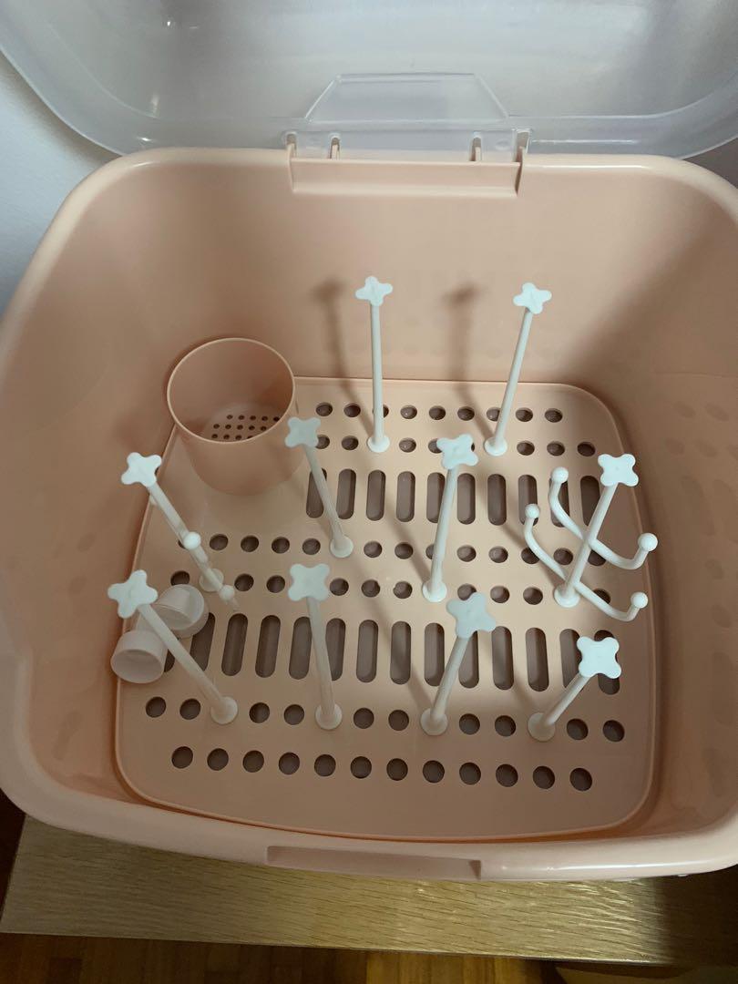 Milk bottle storage rack, Babies & Kids, Nursing & Feeding ...