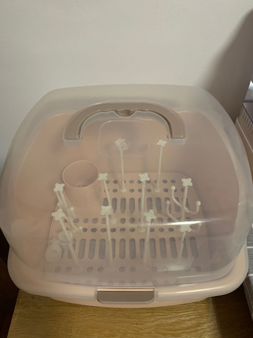 Milk bottle storage rack, Babies & Kids, Nursing & Feeding ...