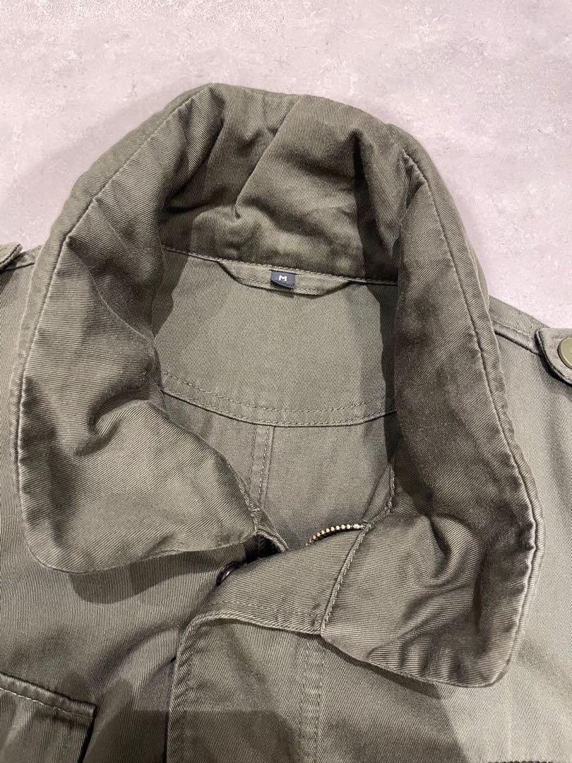 Muji M65 Style Jacket Military, 男裝, 外套及戶外衣服 - Carousell