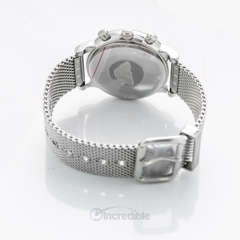 [NEW] Emporio Armani Luigi Chronograph Quartz Black Dial Men's Watch ...